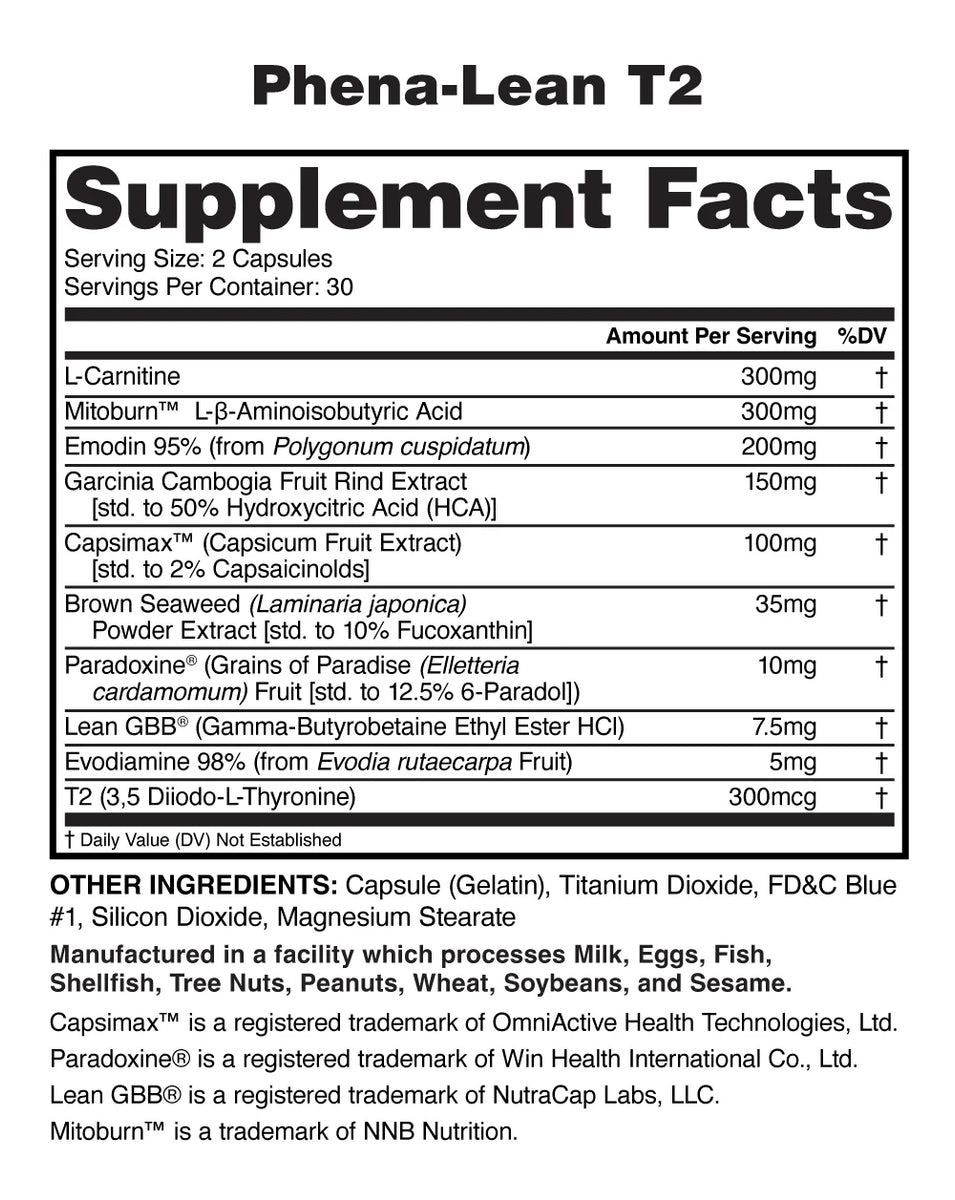 Anabolic Warfare - PhenaLean T2 – Southern Nutrition